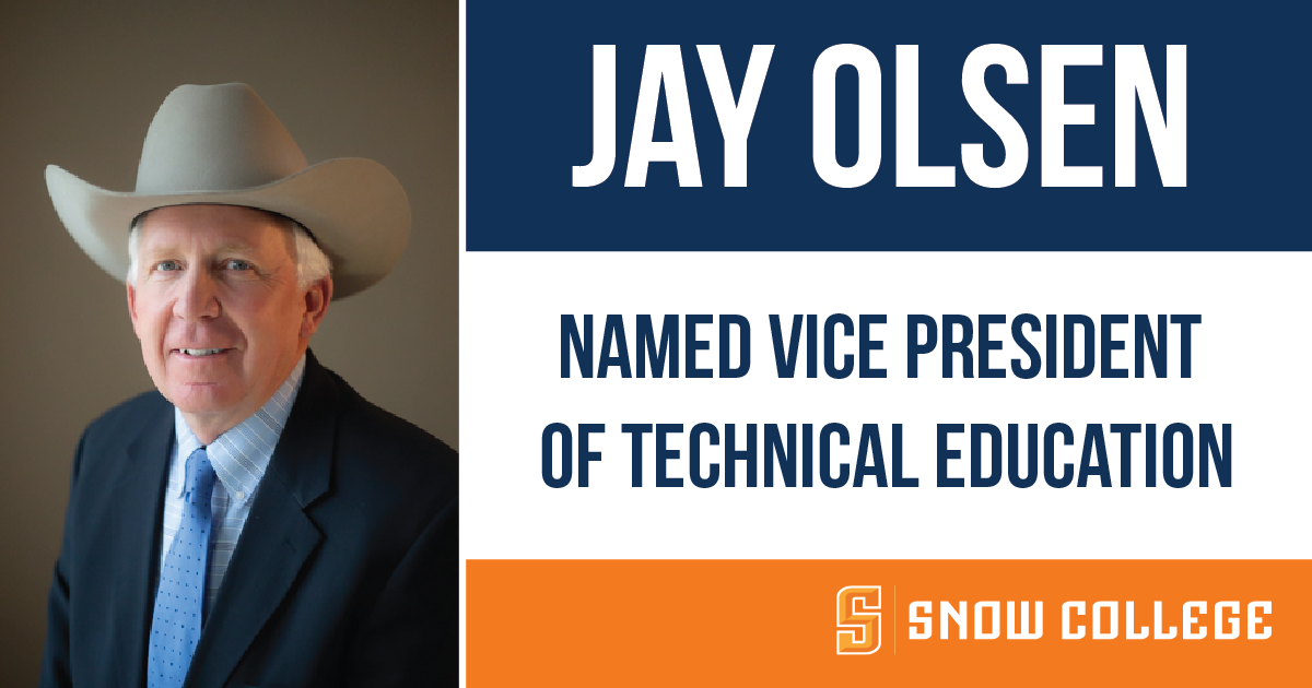 Jay Olsen Named Vice President of Technical Education